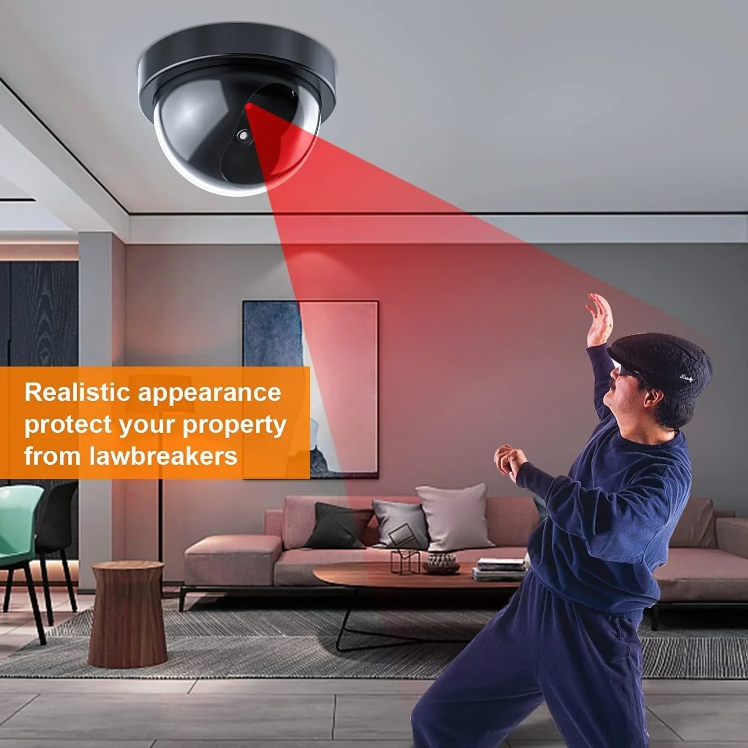 Simulation Surveillance Camera with lights – hunud