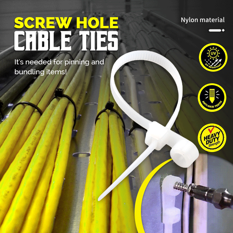 Screw Hole Cable Ties – hunud