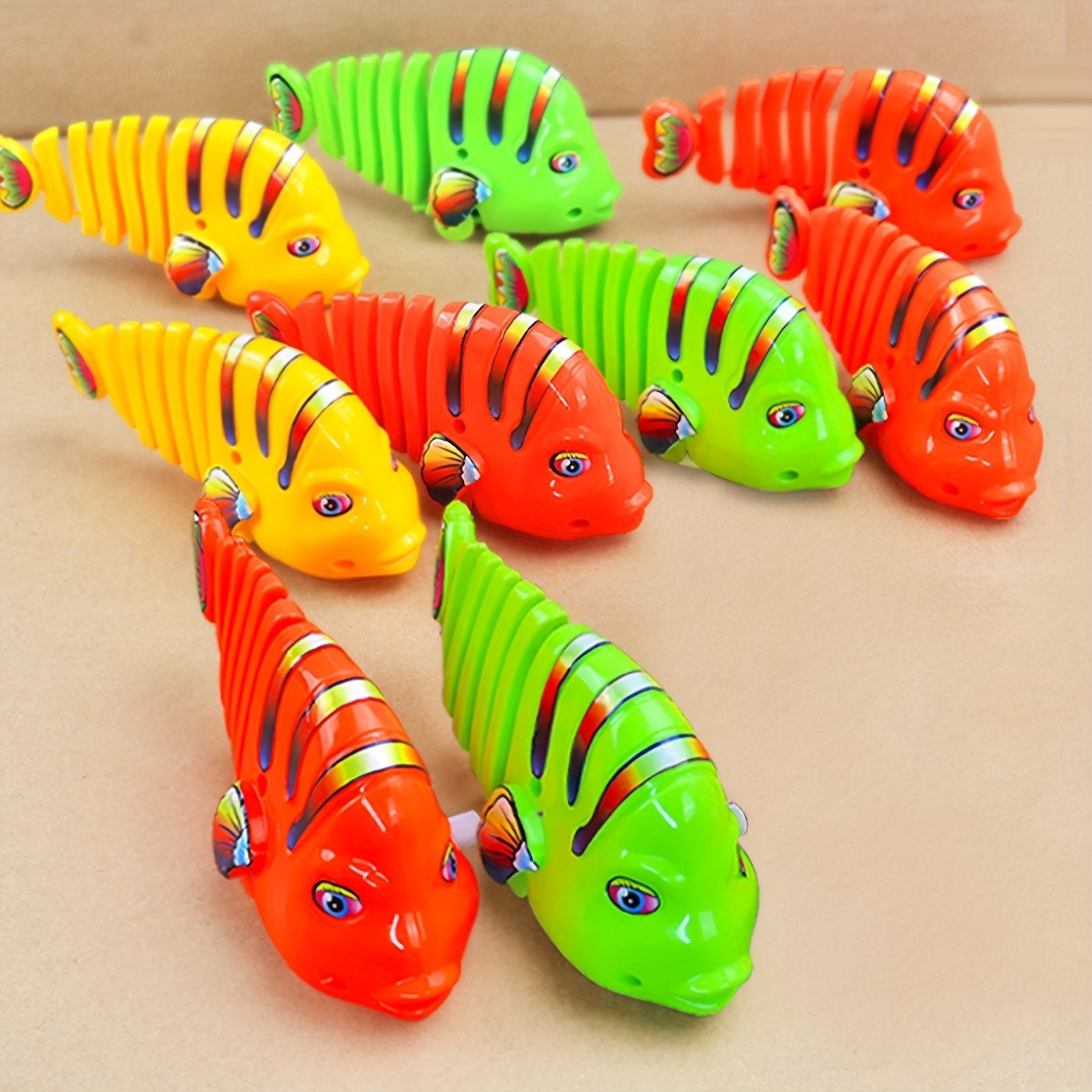 🐟Plastic Wind-Up Wiggle Fish Toys – hunud